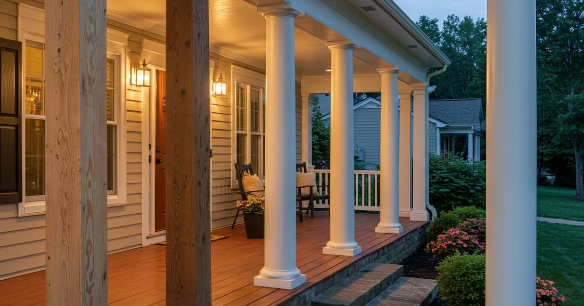 Choosing the Best Porch Column Materials